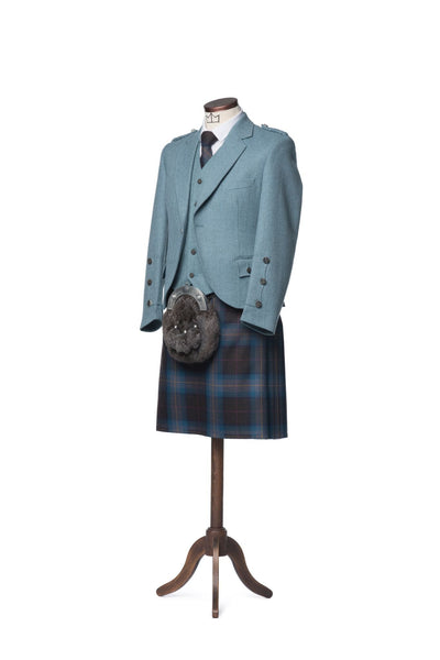 Lovat Blue Tweed Kilt Outfit – MacGregor and MacDuff