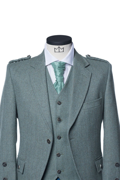 Lovat Green Tweed Kilt Jacket and Waistcoat – MacGregor and MacDuff